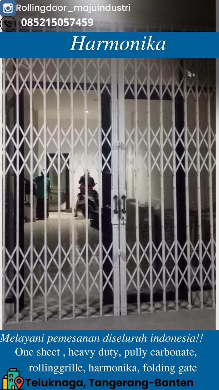 Jual Pintu Harmonika besi berkualitas pintu toko/ruko - Kab. Tangerang ...