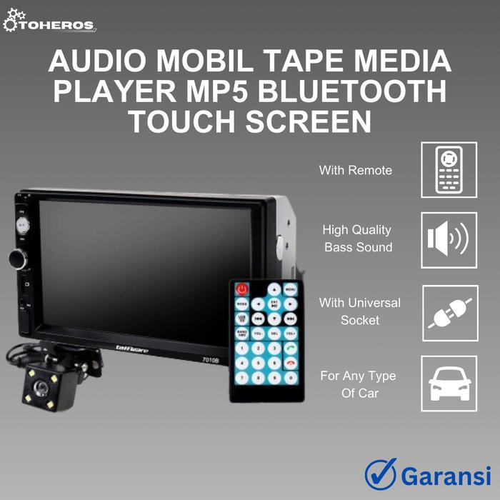Promo Head Unit Audio Mobil Tape Media Player MP5 Bluetooth Touch ...