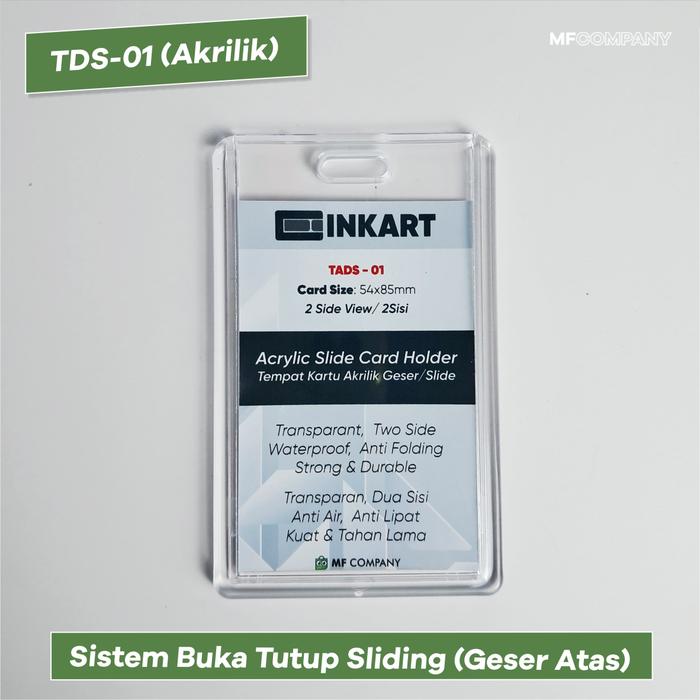 Jual CASE ID CARD BENING | FRAME ID CARD 2 SISI | ID CARD HOLDER SATUAN ...