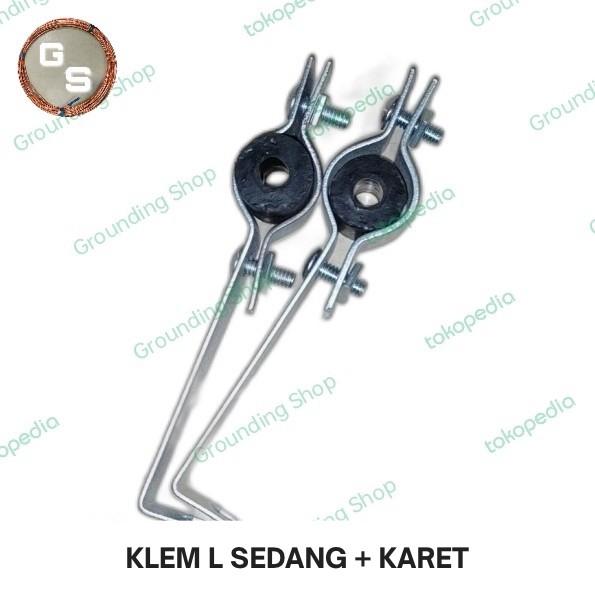 Jual KLEM L SEDANG + Karet / Klem Penyangga Kabel BC - Jakarta Pusat ...