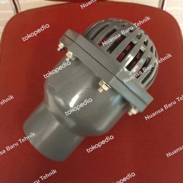 Jual Foot Valve PVC Socket JIS 10K Ukuran 3" inch/ Foot valve swing ...