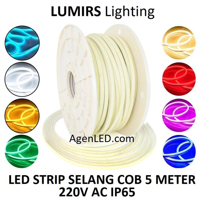 Jual LUMIRS Lampu LED Selang COB Strip 220v Outdoor Waterproof IP65 ...