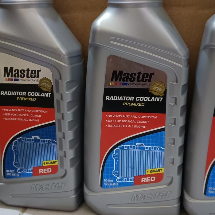 Jual Master Radiator Coolant Premixed 1 quart - Kota Surabaya - Sinai ...