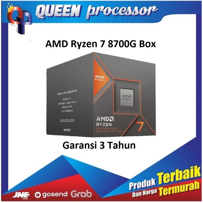 Jual CPU Processor AMD Ryzen 7 8700G 4.2GHz BOX Socket AM5 - Jakarta Pusat - QUEENPROCESSOR ...