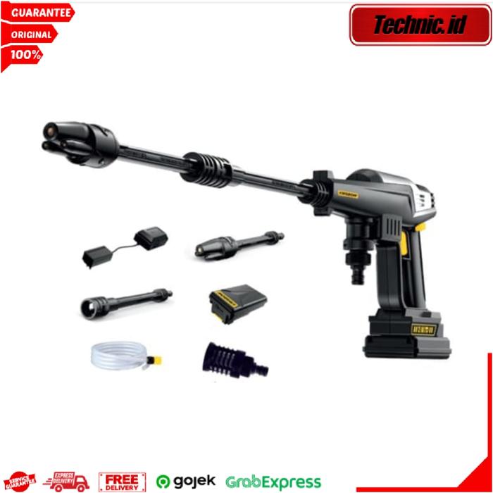 Jual Mesin Steam Krisbow Cordless High Pressure Cleaner 35 Bar 20 V ...