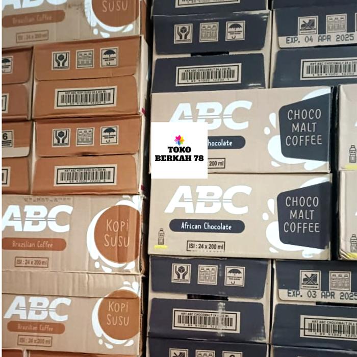 Jual Kopi Abc Choco Malt Coffee / Kopi Susu Botol 200 Ml ( Karton ...