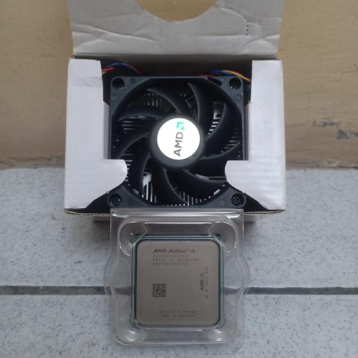 Jual AMD Athon II X2 240 2.8GHz + Fan (AM3/AM2+, DDR3/DDR2) Processor AMD CPU AMD - Kab. Demak ...