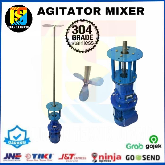 Jual Agitator Mixer Kimia SS304 5,5KW 7,5HP 380V Mixer Chemical W ...