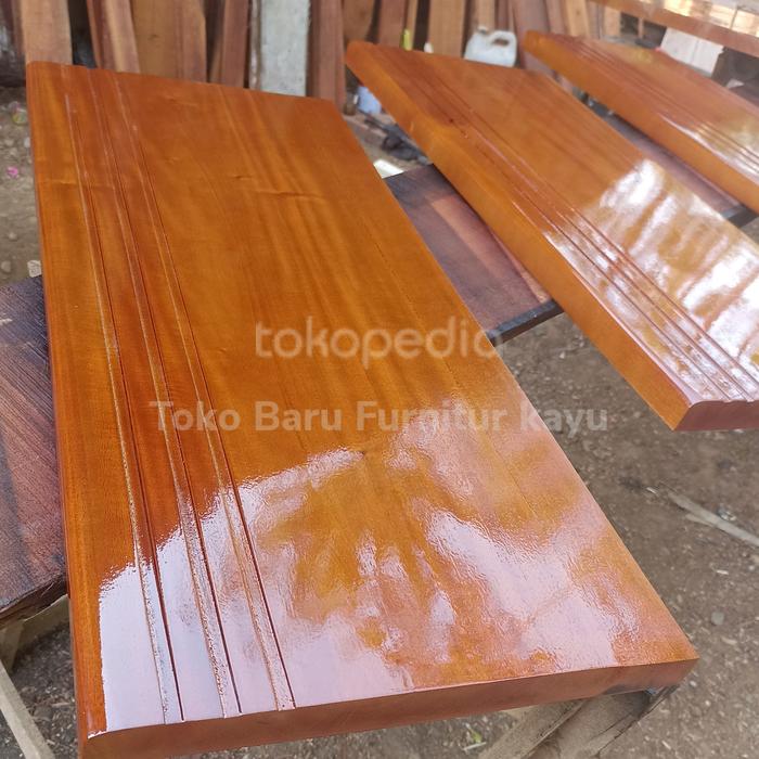 Jual papan trap tangga kayu, anak tangga, pijakan tangga 100x20x3,5cm ...