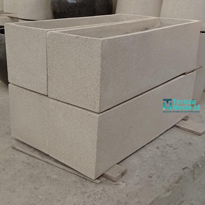 Jual Pot teraso terazzo planter box - 100 X 25 X 30 - Kota Tangerang ...
