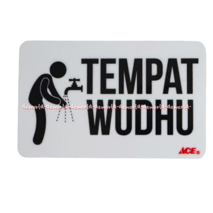 Promo Krisbow Sticker 16cm Anodized Acrilic Tempat Wudhu Akrilik Warna ...