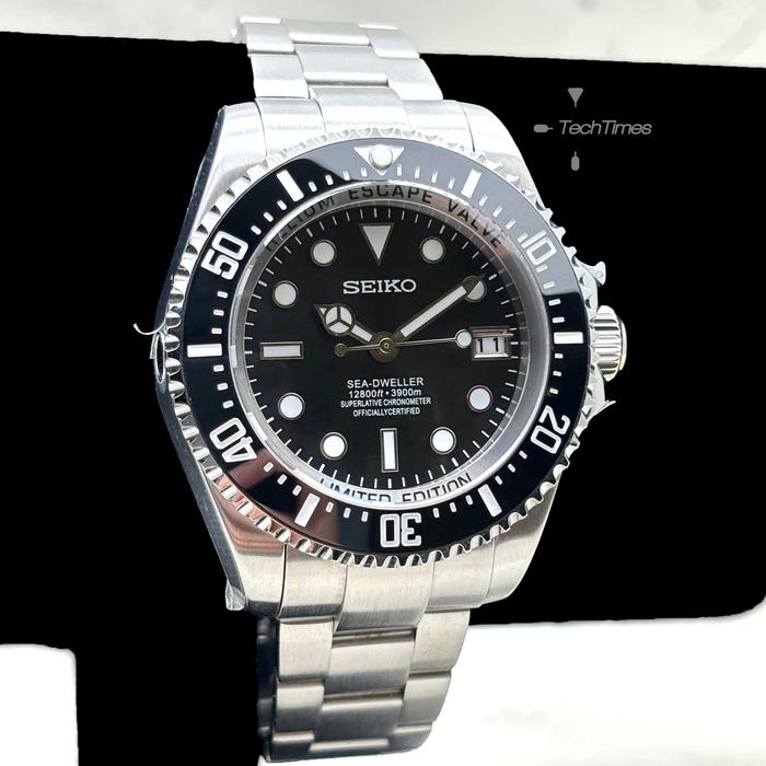 Jual Seiko Sea Dweller Mod Seiko Mod 43mm Automatic Nh35 Submariner Di Seller Velvet Store ...