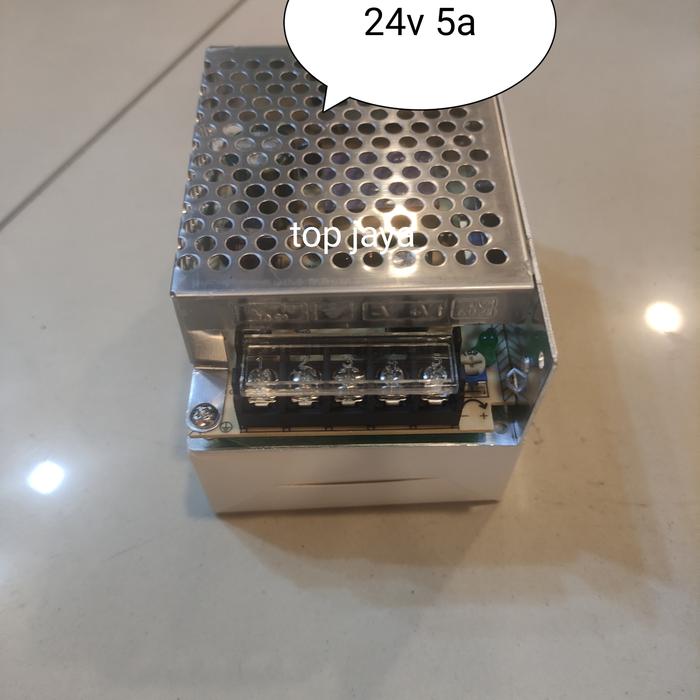 Jual Switching Power Supply PSU 24V 5A High Quality, 24 Volt 5 Ampere Jaring Adaptor SMPS ...