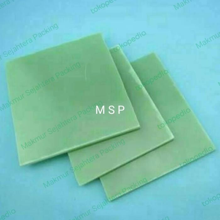 Jual Resin Hijau Lembaran G10 (Epoxy Resin Sheet) 4mm x 40cm x 100cm ...