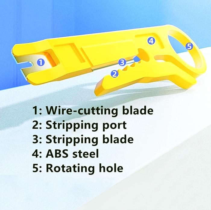 Promo Tang Gunting Cutter Alat Kupas Kabel Listrik UTP Telepon RJ45 ...