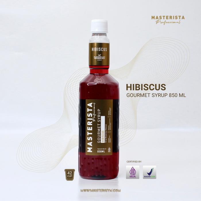 Jual Masterista Sirup Rasa Hibiscus 750ml / Hibiscus Syrup - Jakarta ...