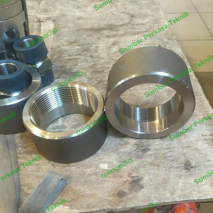 Jual Half Coupling Class 3000 Besi Drat 1/4" inch NPT - Jakarta Barat ...