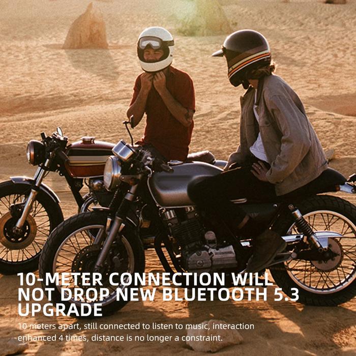 Jual Intercom helm bluetooth 5.3 headset helmet motorcycle interkom ...