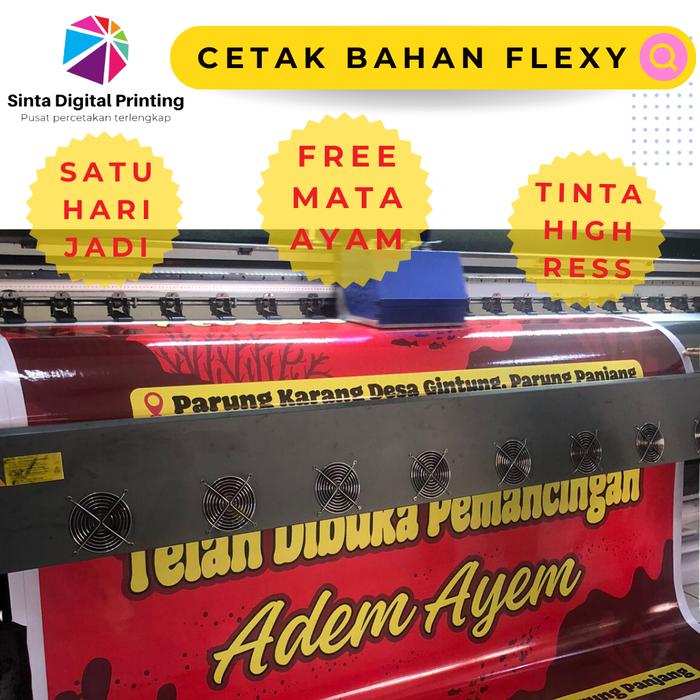 Jual Cetak Spanduk Bengkel Custom / Banner Flexy 340 2x1 meter - Kab ...