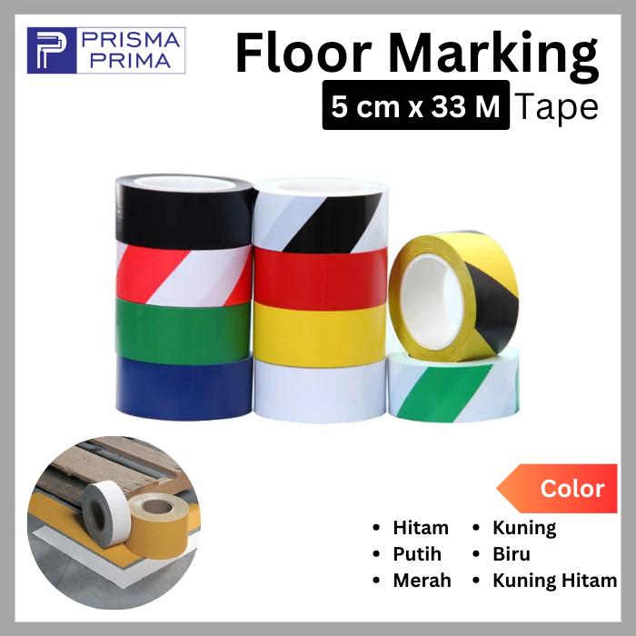 Jual Floor Marking Tape Lakban Isolasi Garis Tanda Lantai Lapangan - Merah - Kota Denpasar ...