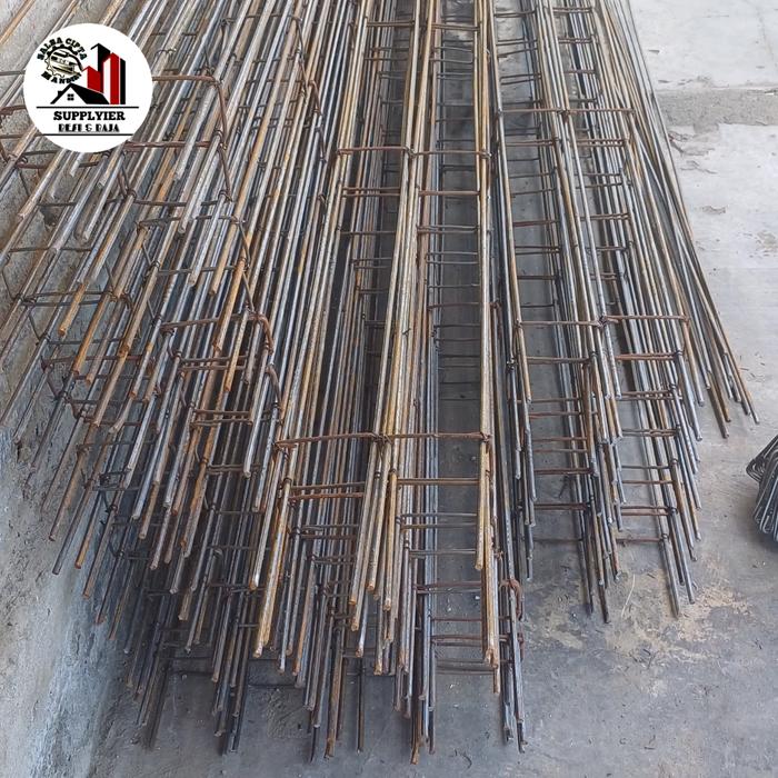 Jual tiang besi beton..besi slup besi 8ml 8x12 3meter - Kab. Tangerang ...