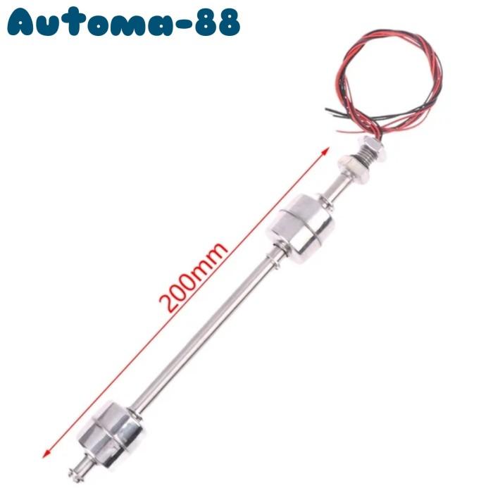 Jual Water level sensor float switch 2 pelampung Otomatis dobel 20 cm ...