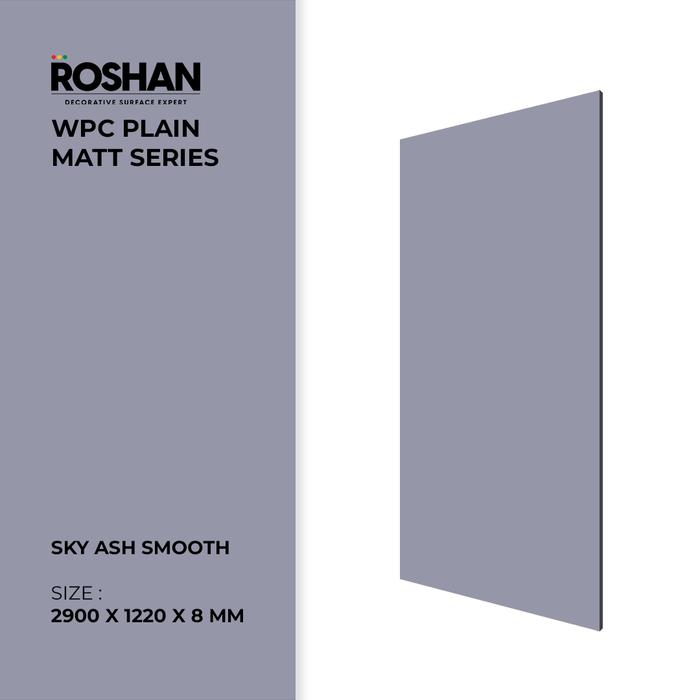Jual WALL PANEL WPC ROSHAN 2.90 M x 1.22 M - SKY ASH SMOOTH - Jakarta ...