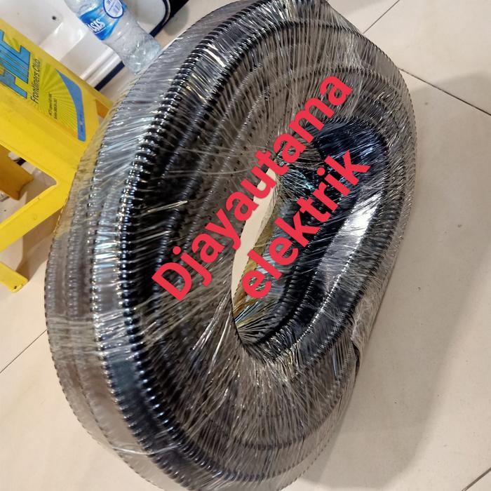 Jual FLEXIBLE METAL CONDUIT PTN-40 PVC 1 1/2" Inch 38mm @25mtr PVC ...