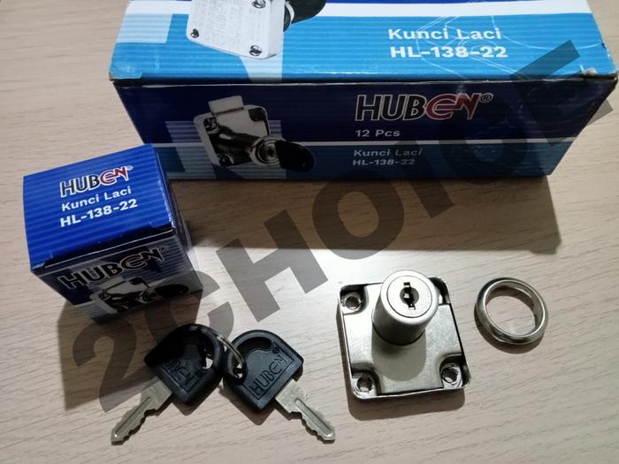 Promo kunci laci huben hl 138 - 22mm / kunci lemari huben hl138 22mm ...