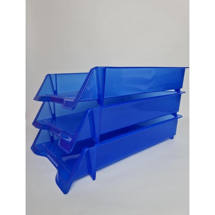 Jual Rak Kertas Dokumen Meja Elevated Tray Paper Tray F4 Warna Rak ...