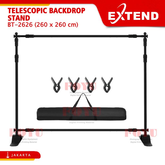 Jual Stand Standing Display Jumbo Banner Backdrop Background Pipa ...