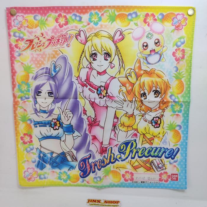 Jual precure prettycure fresh precure sapu tangan preloved 30x30cm ...