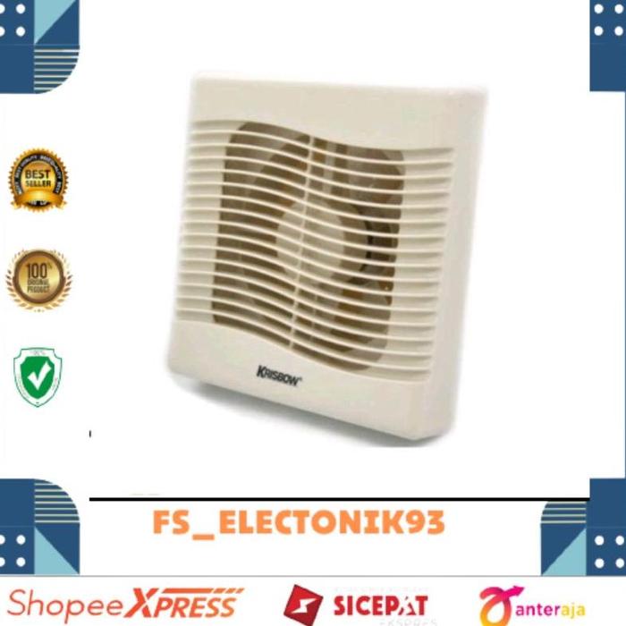 Jual Krisbow Exhaust Fan Dinding 8 Inch Kipas Sirkulasi udara blower ...