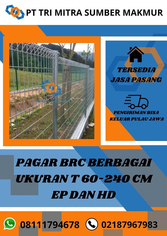 Jual PAGAR TIANG PINTU BRC EP DAN HD HARGA MURAH BERBAGAI UKURAN - Kab ...