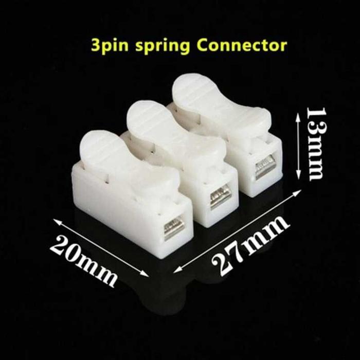 Jual CH2 CH3 QUICK CONNECTOR WIRE SPRING TERMINAL SAMBUNGAN KABEL ...