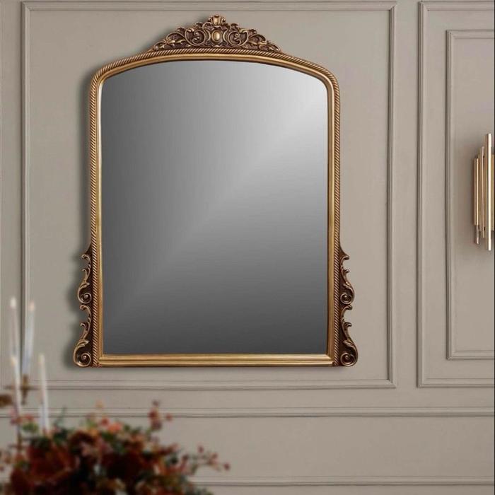 Jual Cermin Hiasan Dinding Gold Ukiran Classic Aesthetic Antique Prely ...