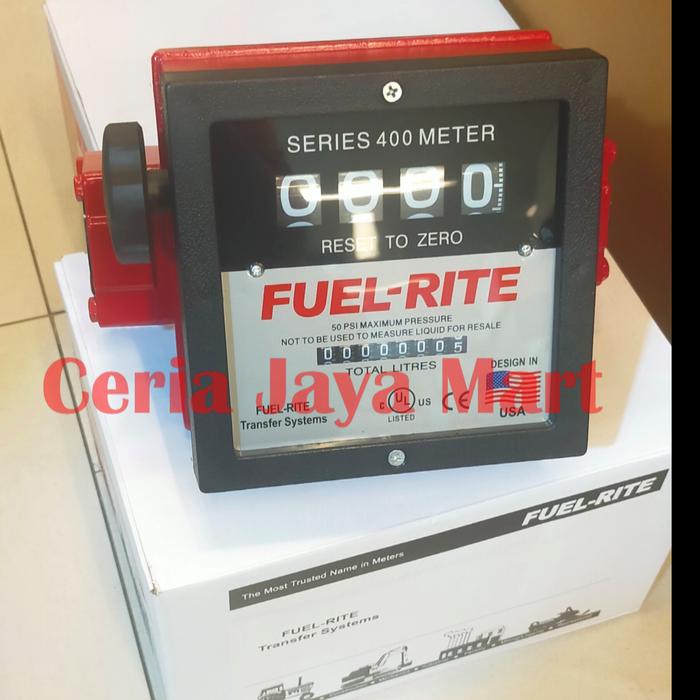 Jual Meteran Solar / Flow Meter Fuel RIte 1.1/2" / Diesel Fuel Meter 4 ...