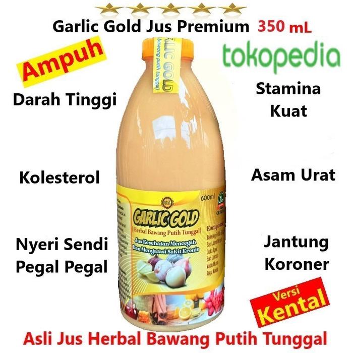 Jual GARLIC GOLD Jus Bawang Putih Tunggal -Super Khasiat Obati Sakit ...