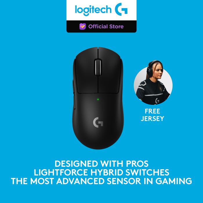 Promo Logitech G PRO X SUPERLIGHT 2 Mouse Gaming Wireless E-Sports - Black Cicil 0% 3x - Jakarta ...