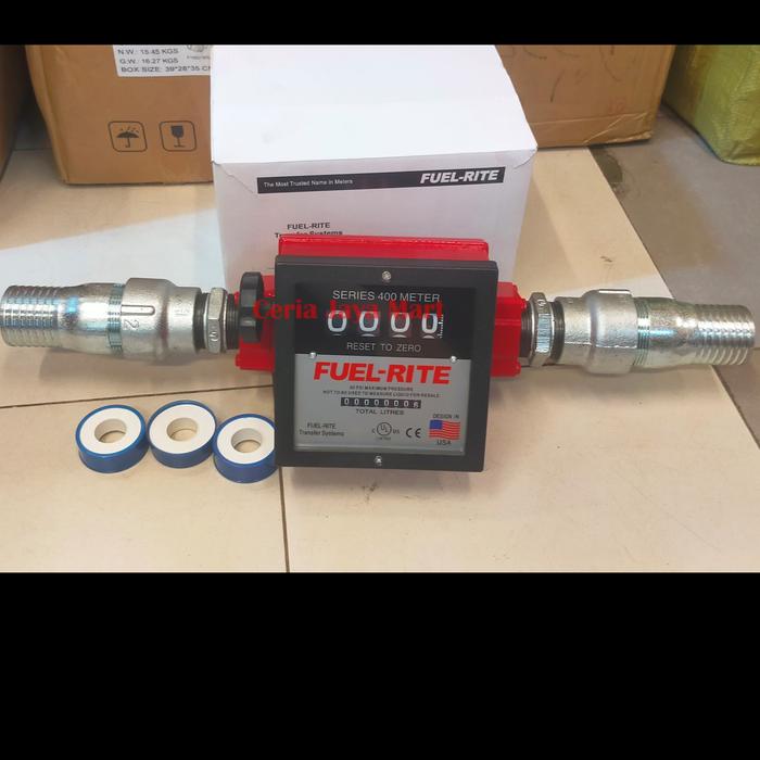 Jual FLOW METER SET 2" INCH DN50 MM/ METERAN SOLAR 2 INCH DN50 MM FUEL ...
