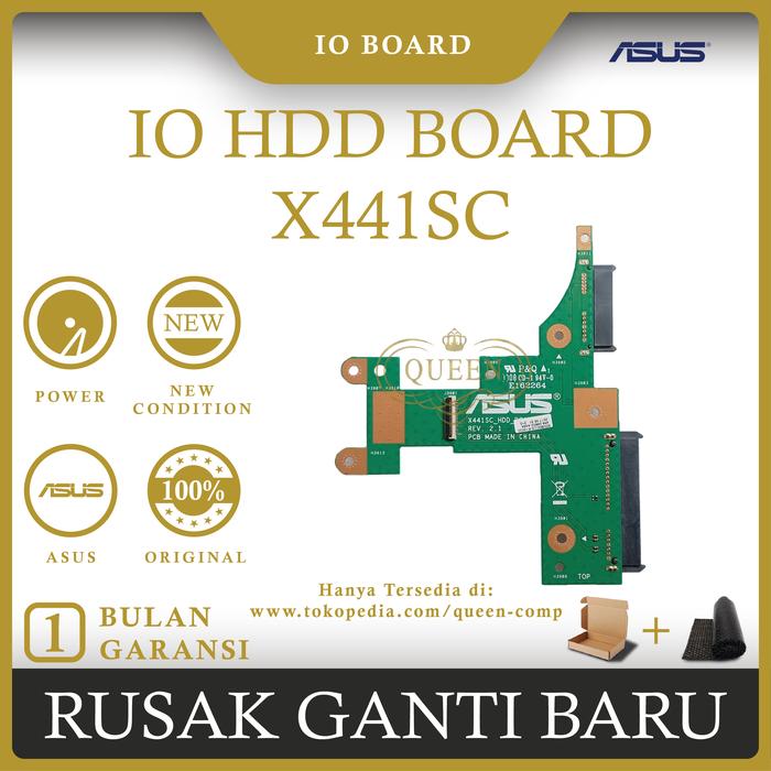 Jual IO HDD BOARD LAPTOP ASUS X441 X441SC REV 2.1 ORIGINAL - Kota ...