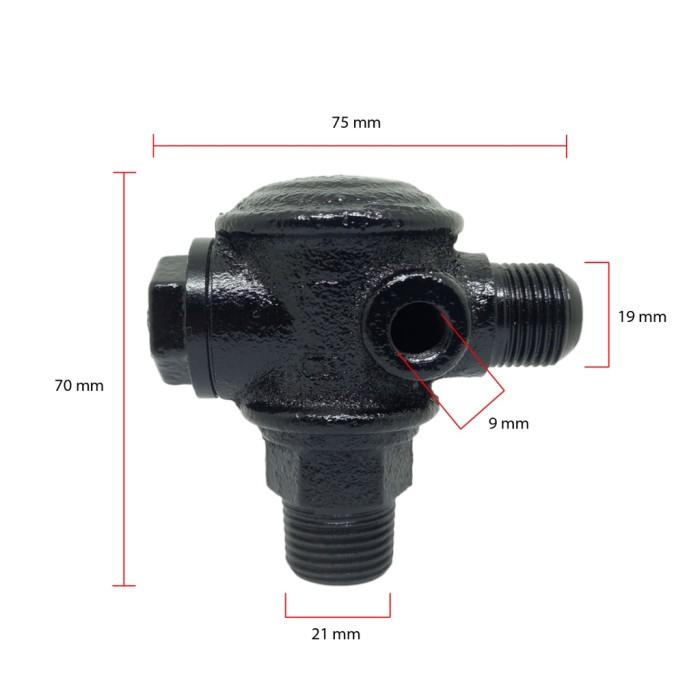 Jual Check Valve Atau Otomatis Atau One Way Kompresor Angin Untuk Type ...