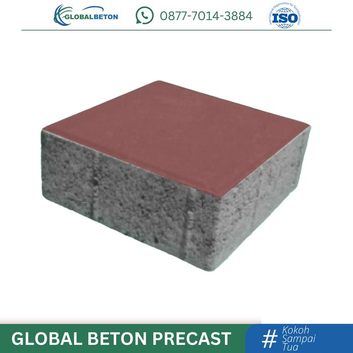 Jual Paving Block Ubin Persegi 21x21 Conblock jalan Trotoar Taman ...