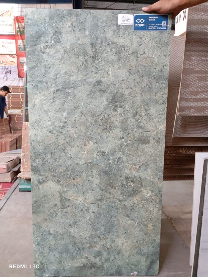 Jual Homogenous Tile Infiniti Emperor Green 60x120 KW2 - Jakarta Utara ...