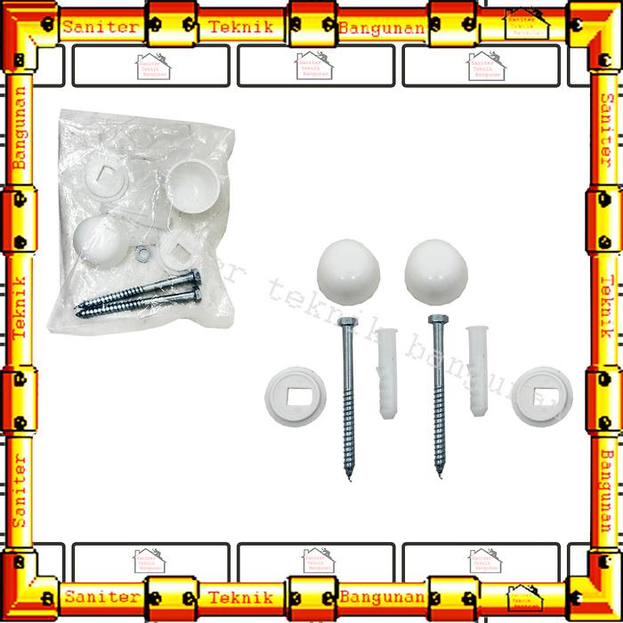 Jual Baut Closet Duduk Universal / Baud Closed / Sekrup Closet Toilet ...