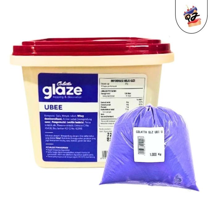 Jual GLAZE COLATTA UBI UNGU / TARO KEMASAN CURAH 1 KG - Kota Surabaya ...