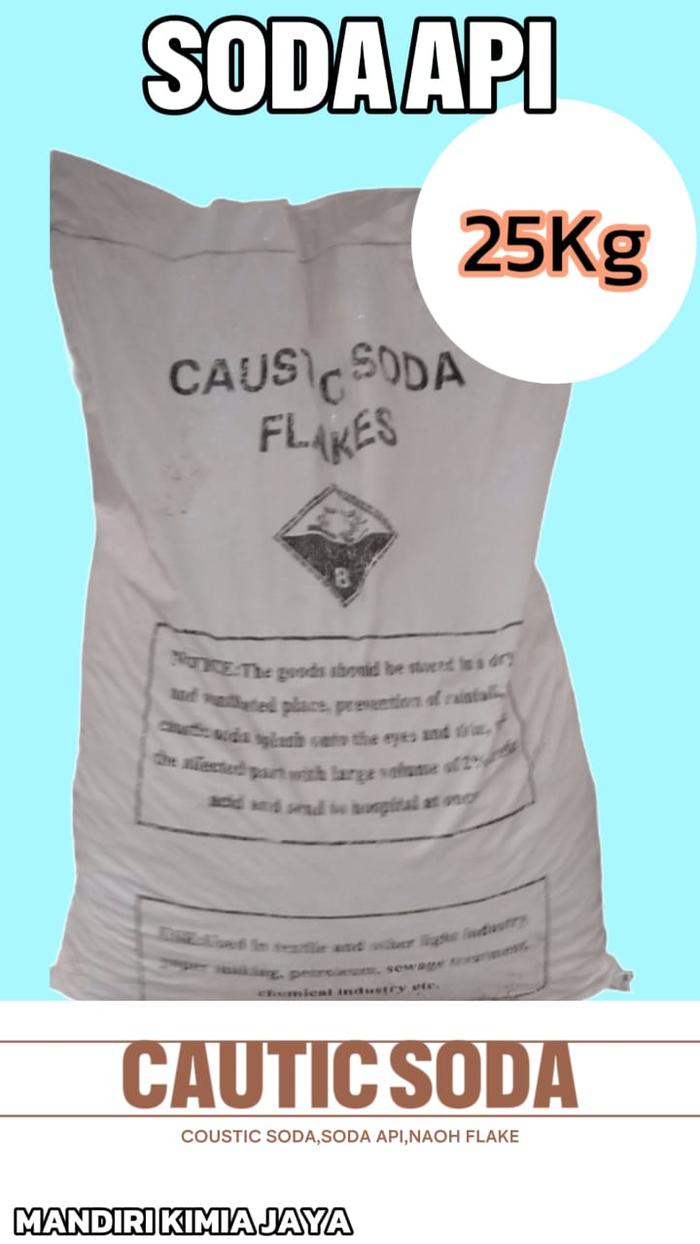 Jual Soda Api / Caustic Soda / NaOH Flakes 25 kg - Kab. Bogor - MANDIRI ...