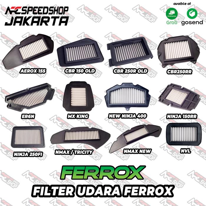 Jual FILTER UDARA FERROX SARINGAN UDARA FERROX AEROX 155 CBR 150 250 R ...