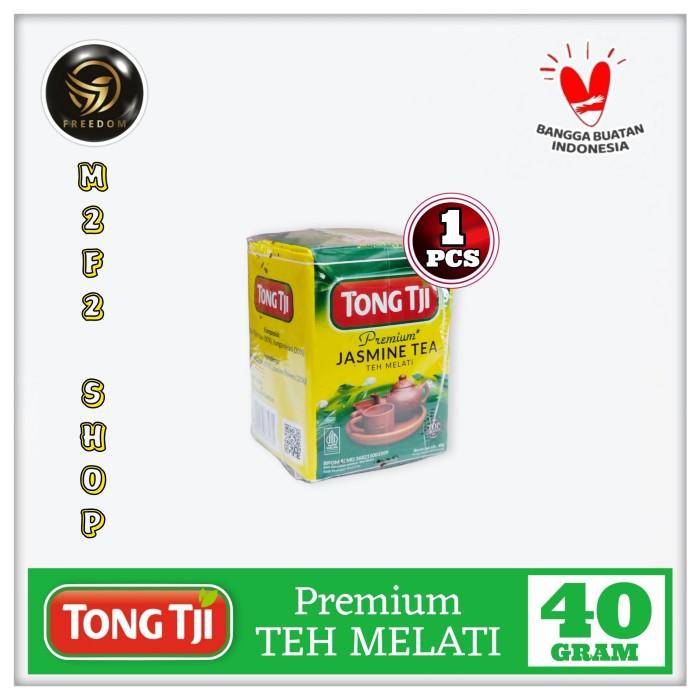 Jual Tong Tji PREMIUM Jasmine Tea | Teh Bubuk Melati - 40 gr (Harga ...