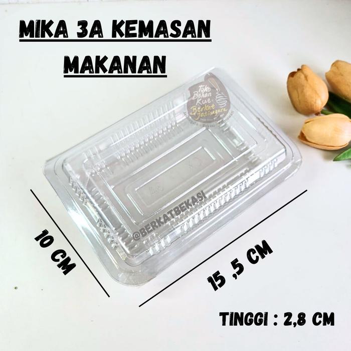 Jual MIKA 3A 100 PCS / MIKA KEMASAN MAKANAN - Kota Bekasi - Berkat ...